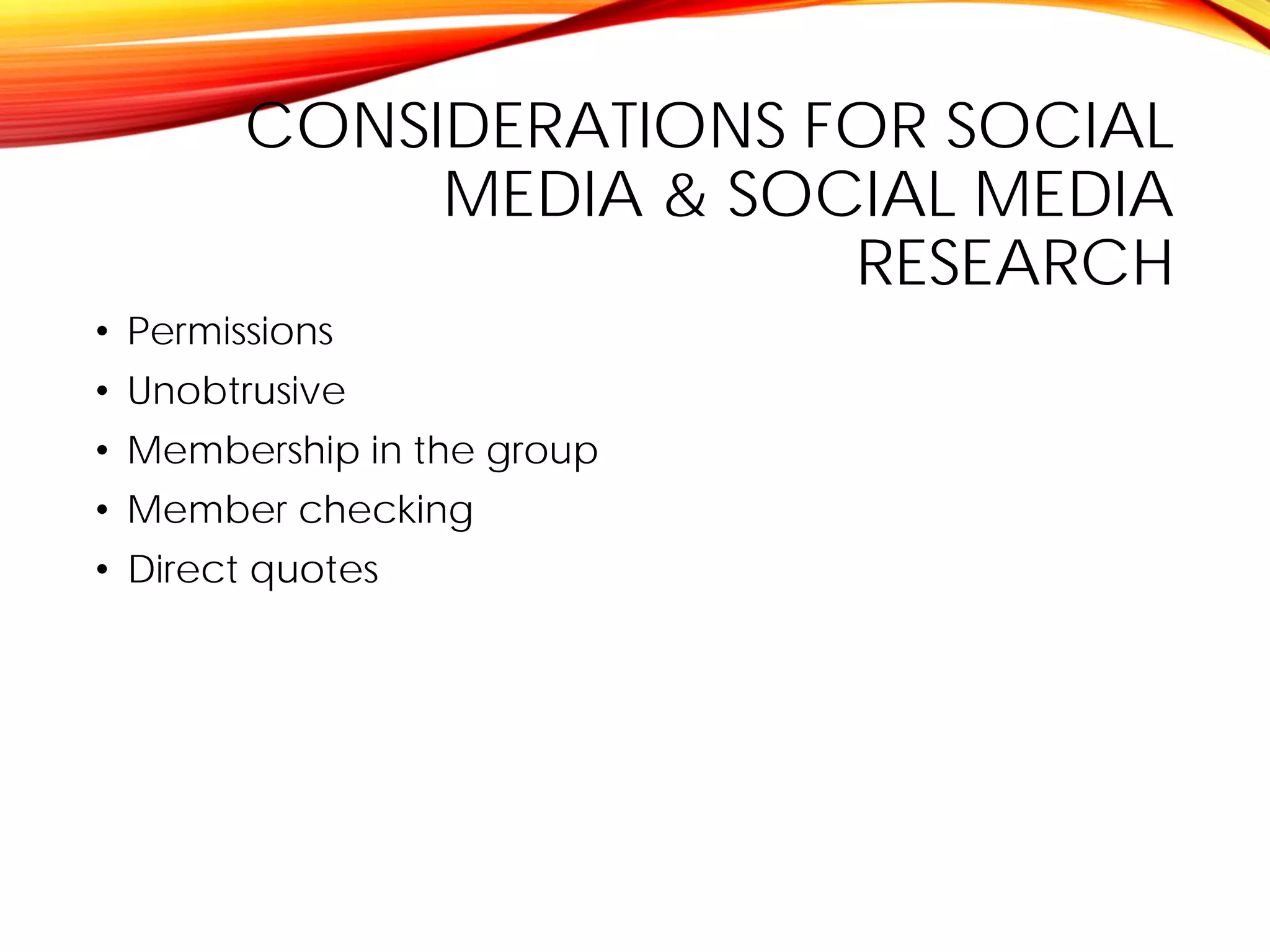 A Brief Introduction to Social Media Trends and Conducting Social Media ...