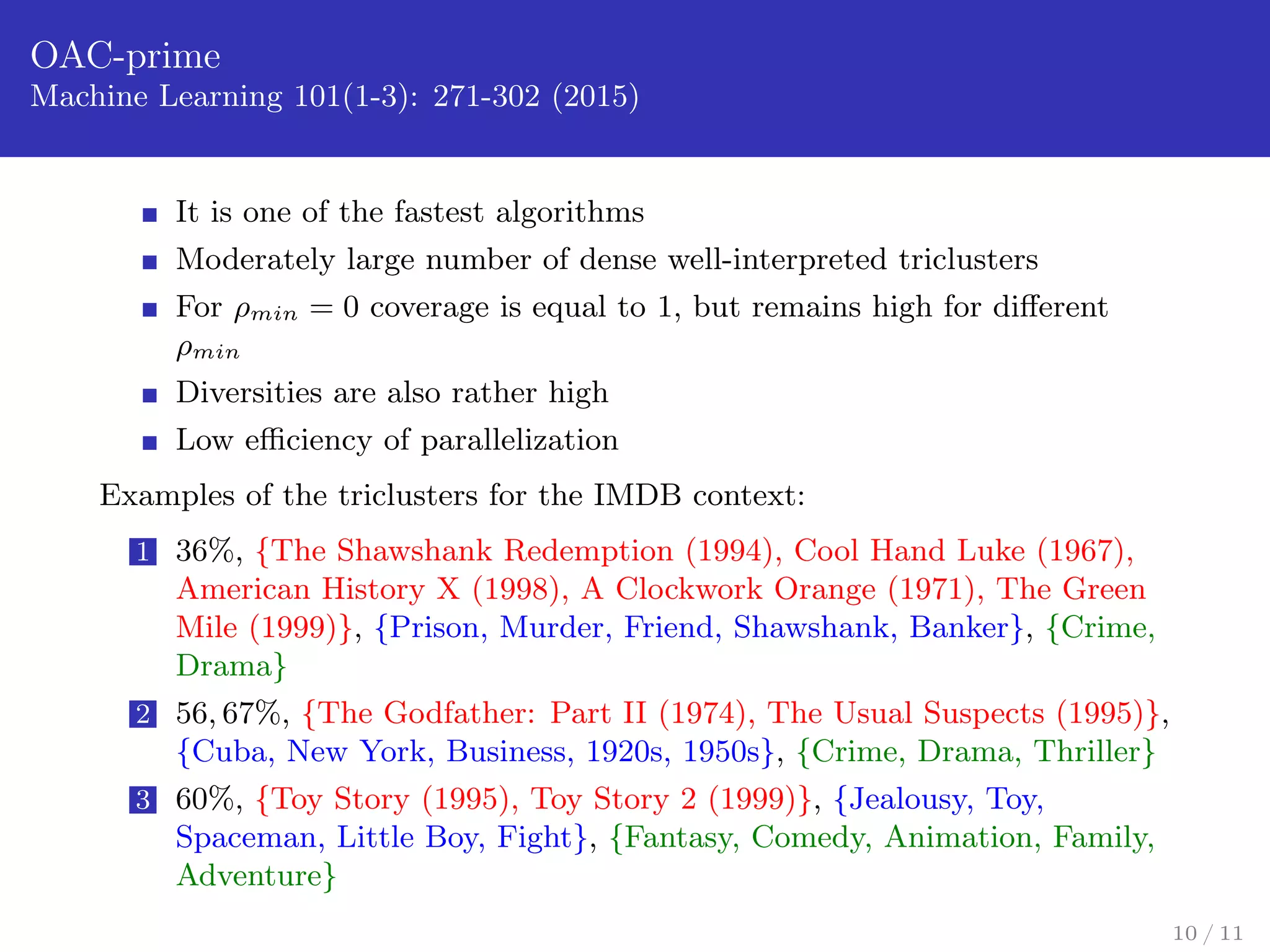 Searching For Optimal Patterns In Boolean Tensors Ppt