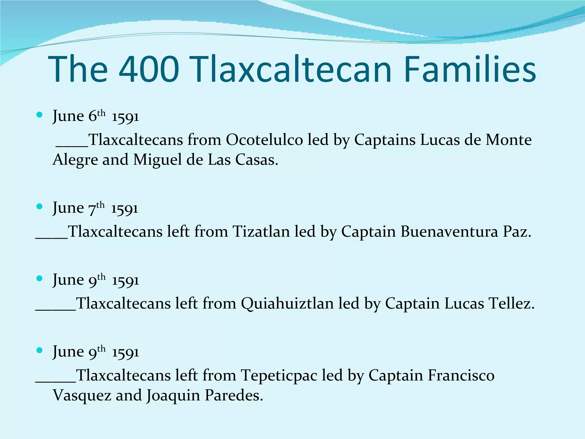 Tlaxcalteca Nation and Affiliated Tribes of Texas | PPT