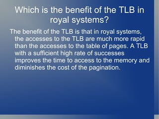 Tlb | ODP