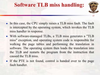 Translation Look Aside buffer | PPTX