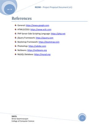 The real Estate Project Proposal Reprot | PDF