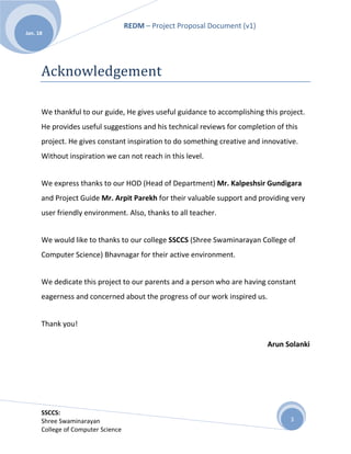 The real Estate Project Proposal Reprot | PDF