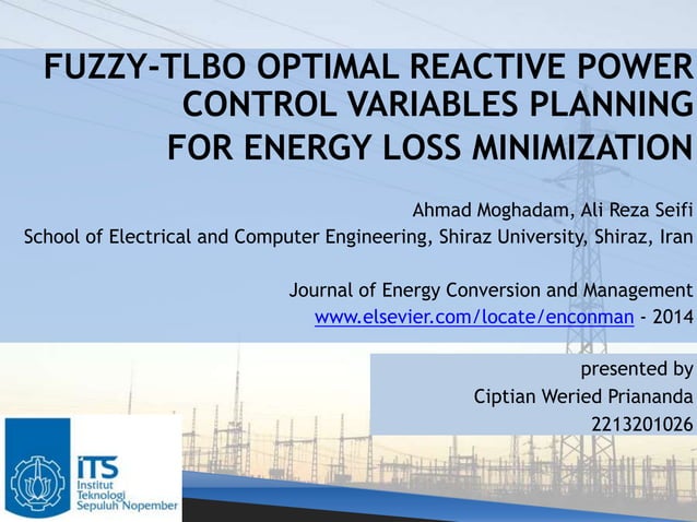 Teaching learning based optimization.ppt