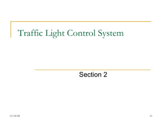 Traffic Light Control | PPT