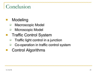 Traffic Light Control | PPT