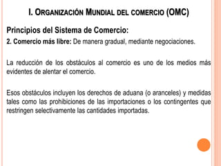 Organización Mundial del comercio OMC | PPTX