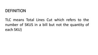 TOTAL LINES CUT | PPTX | Business | Business and Finance