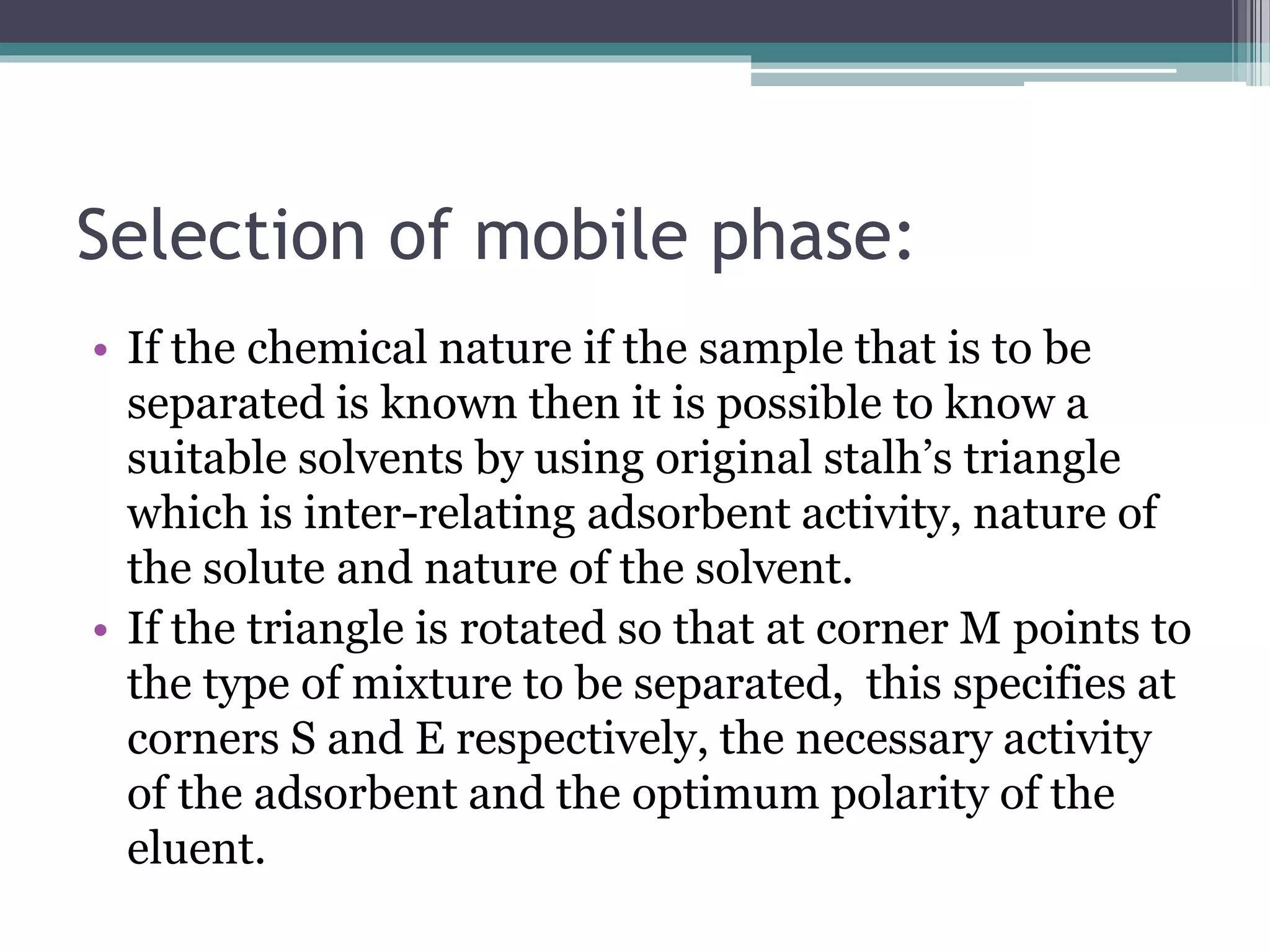 Thin layer chromatography- instrumental analysis. | PPTX