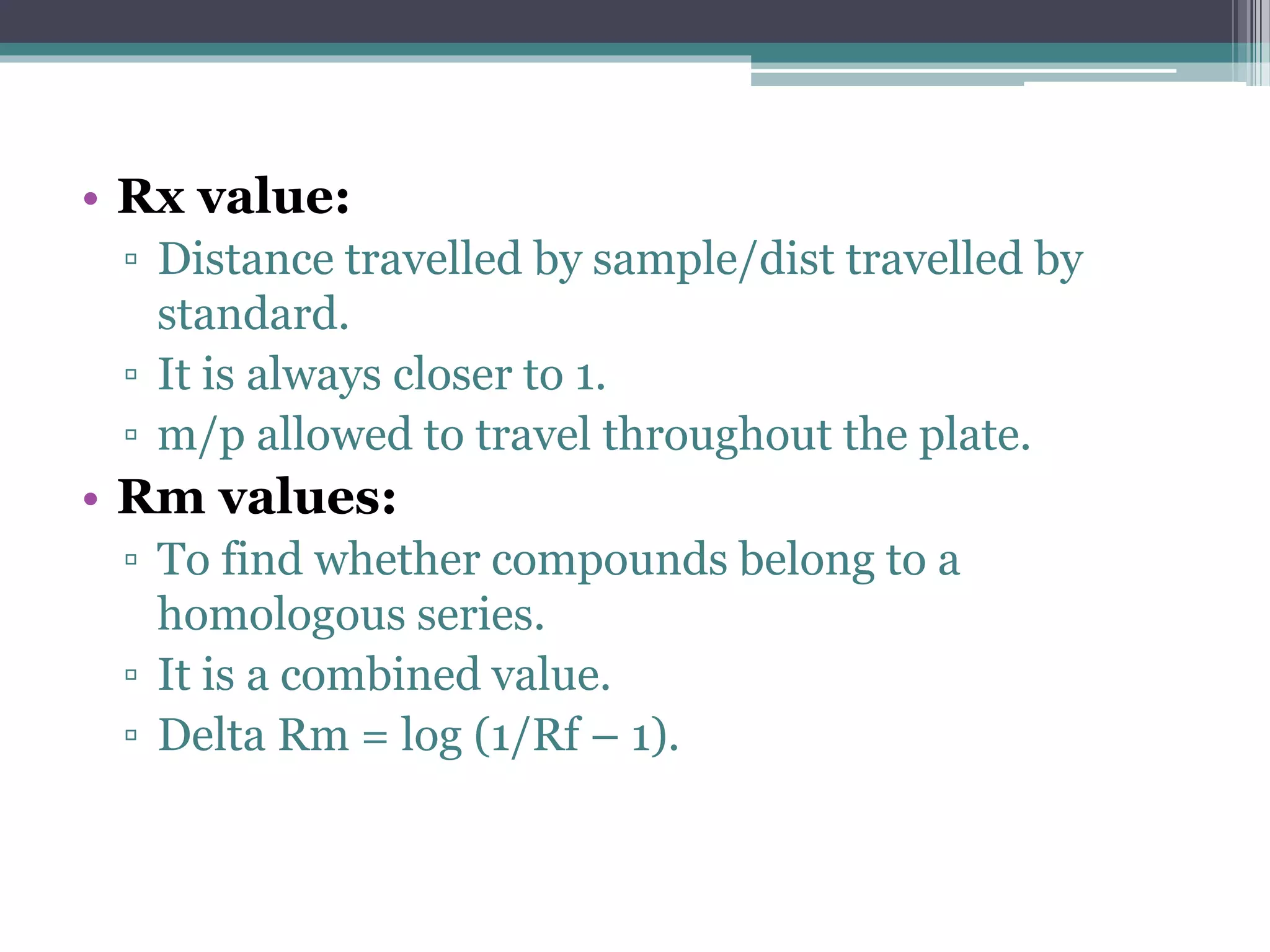 Thin layer chromatography- instrumental analysis. | PPTX