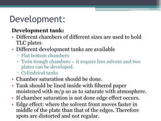 Thin layer chromatography- instrumental analysis. | PPTX