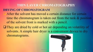 Thin layer Chromatography (TLC) | PDF