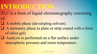 Thin layer Chromatography (TLC) | PDF