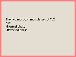 Thin layer chromatography.pptx [Autosaved].pptx | Chemistry | Science