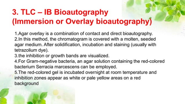 TLC-bioautograpy.pptx | Chemistry | Science