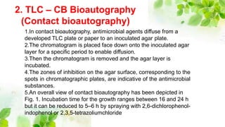 TLC-bioautograpy.pptx | Chemistry | Science