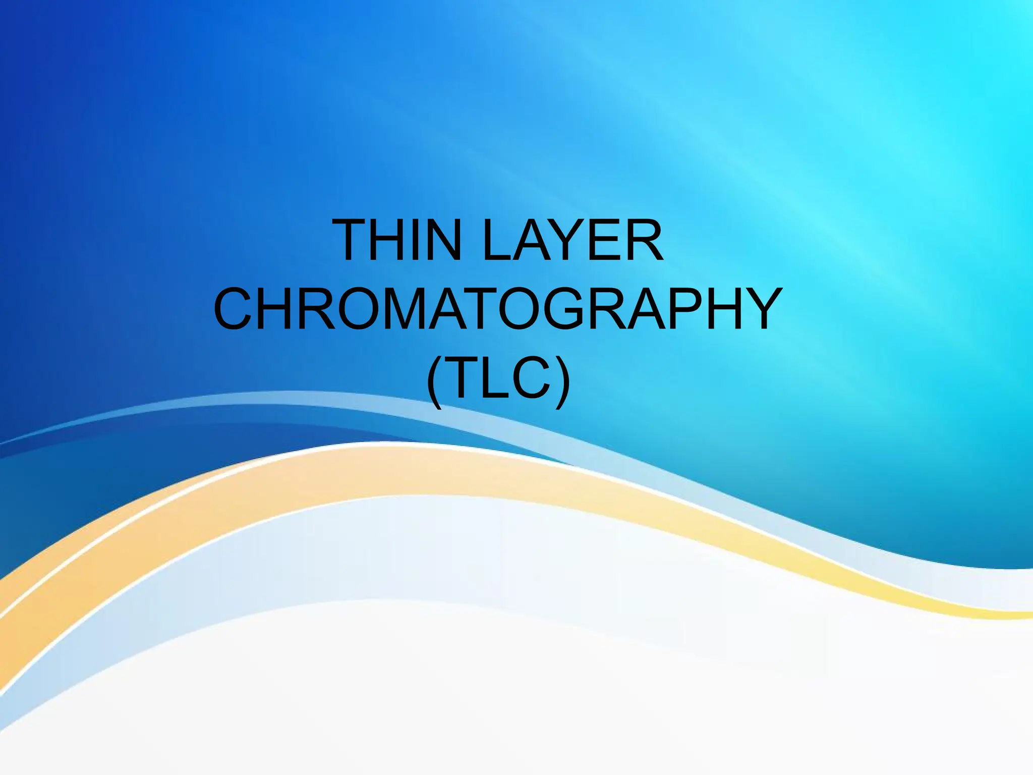 TLC-pdf thin laye chromatography in analysis | PDF