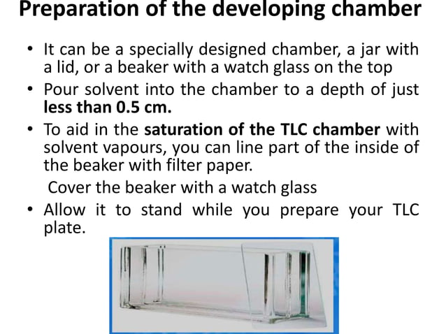 TLC Thin Layer Chromatography | PPTX