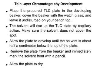 TLC Thin Layer Chromatography | PPTX