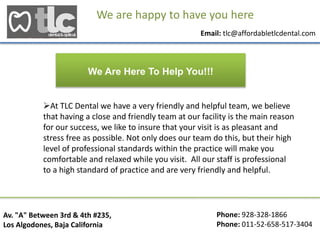 Tlc dental | PPTX