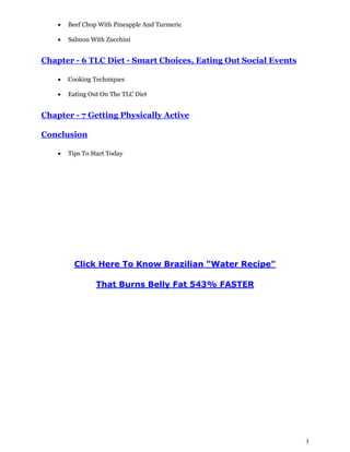 TLC Diet Secrets | PDF