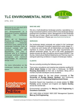 Tlcenews01 12 04-2016 | PDF | Environmental Services Industry | Industries