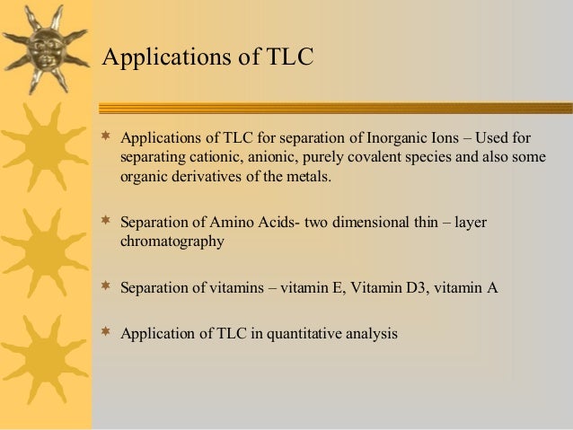 Thin Layer Chromatography and HighPerformance Thin Layer chromatograp…
