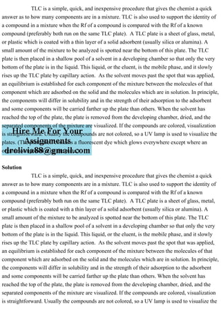 TLC is a simple, quick, and inexpensive procedure.pdf