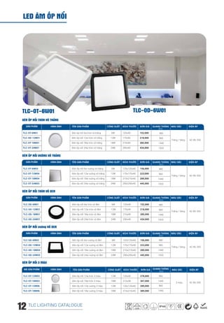 TLC LIGHTING CATALOGUE | PDF