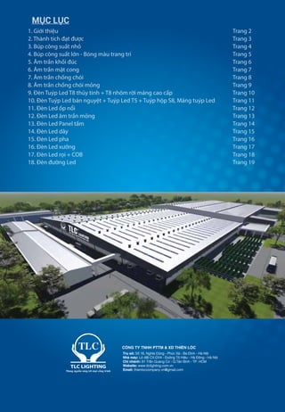 TLC LIGHTING CATALOGUE | PDF