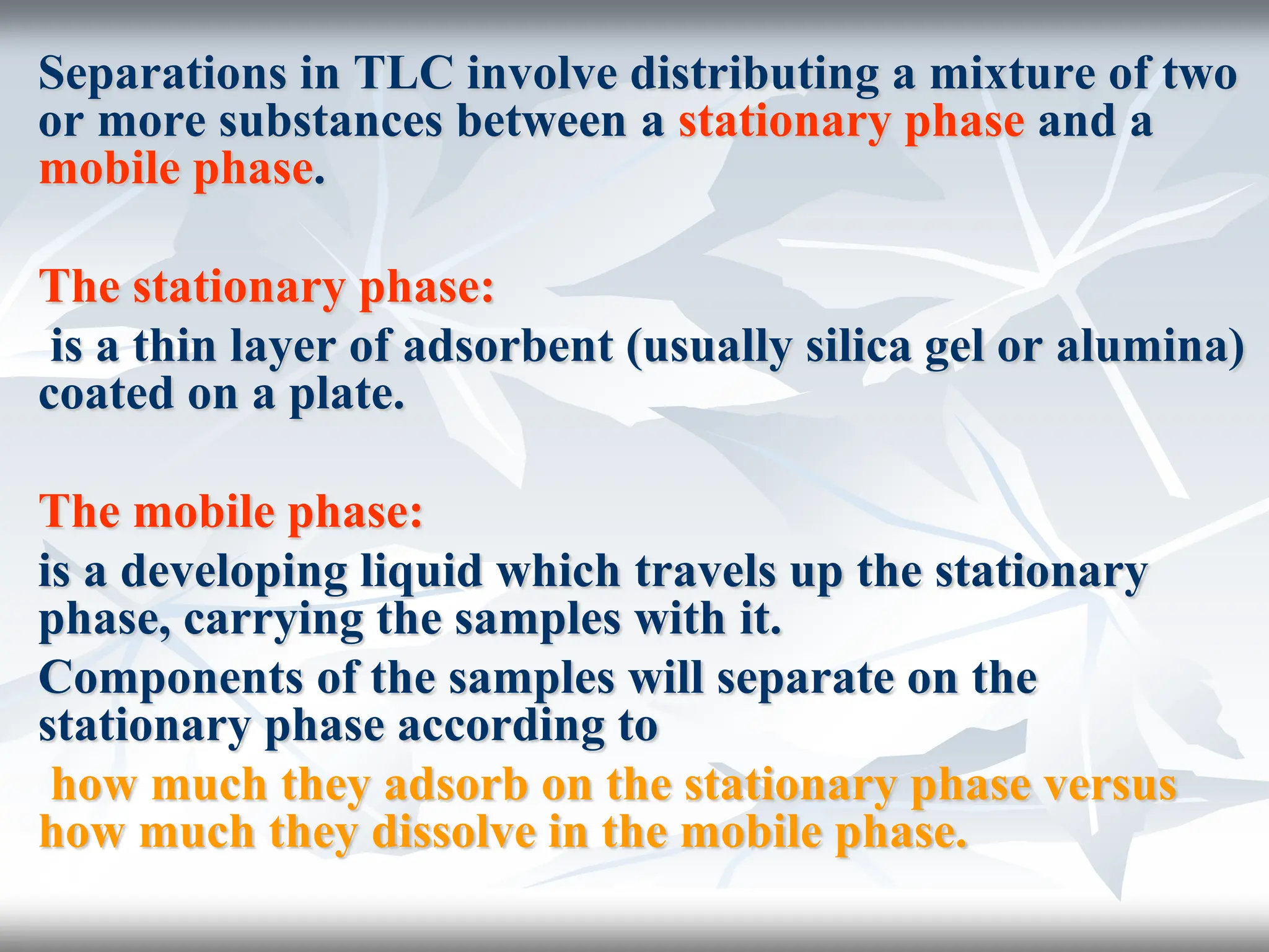 Thin Layer Chromatography and Paper chromatography.ppt