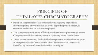 Paper Chromatography & Thin Layer Chromatography | PPTX