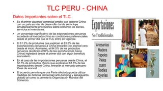 Tlc Peru y China | PPTX