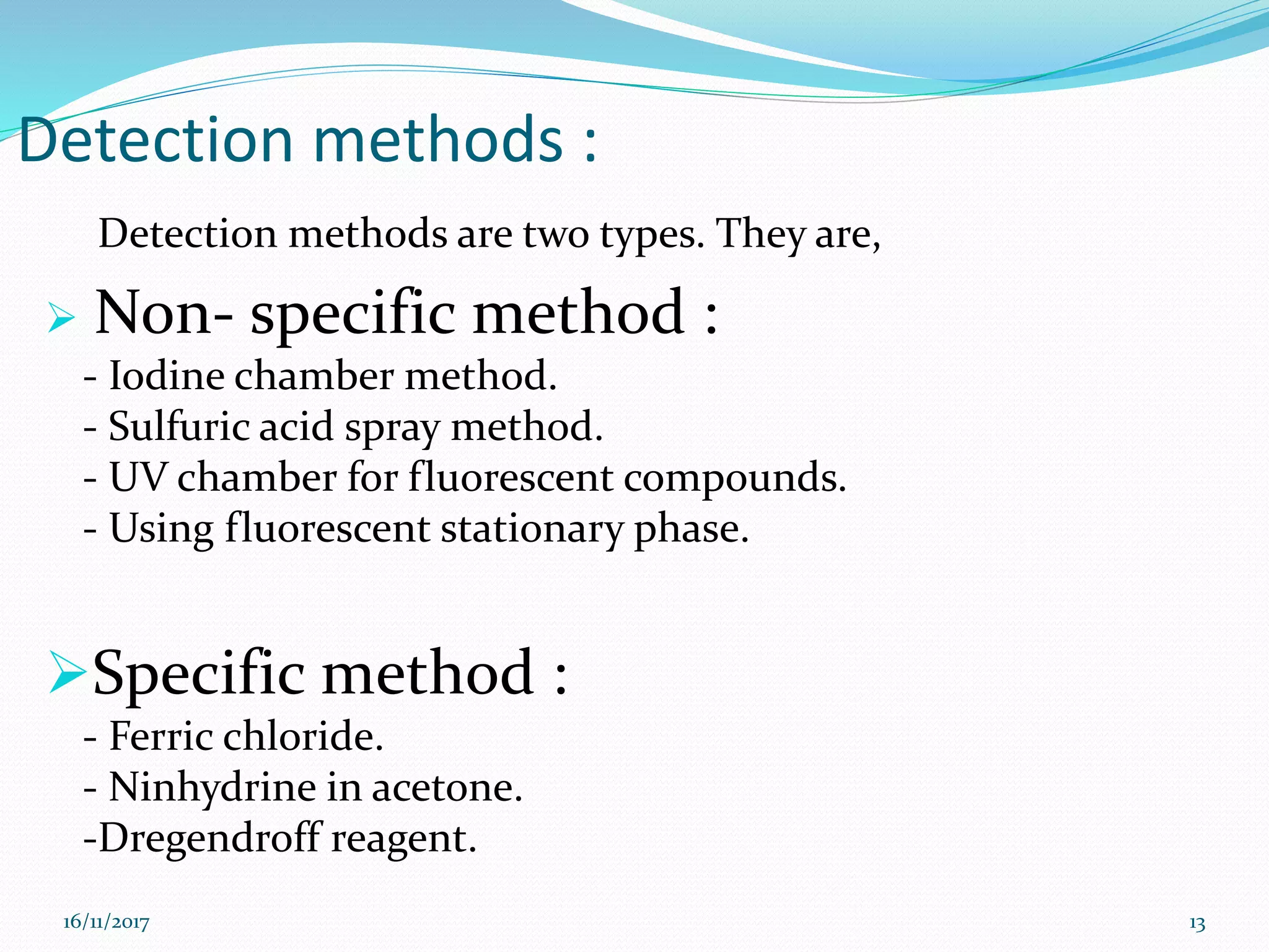 Tlc ppt | PPTX | Chemistry | Science