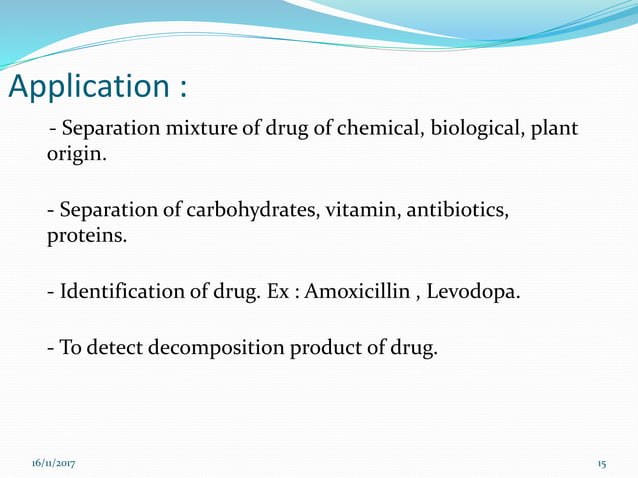 Tlc ppt | PPTX | Chemistry | Science