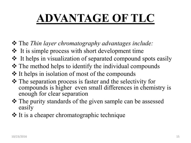 Tlc PPT tlc-ppt