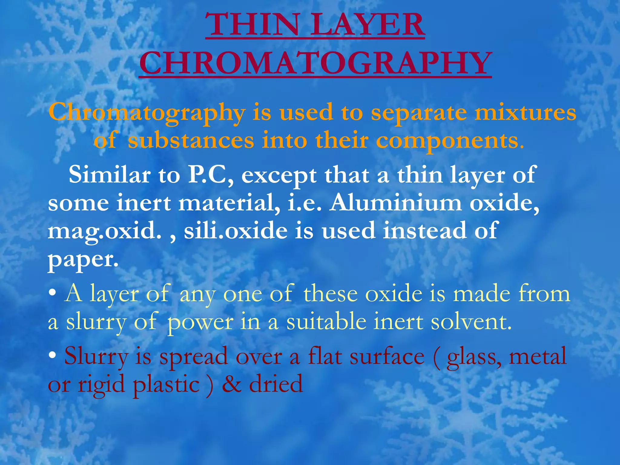 TLC, thin layer chromatography | PPT