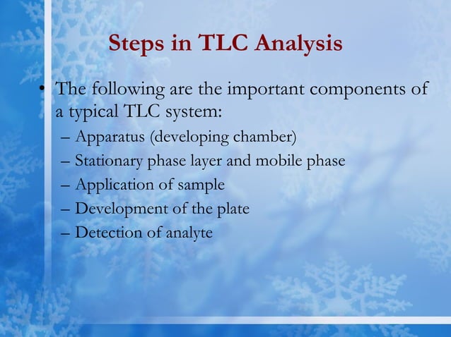 TLC, thin layer chromatography | PPT