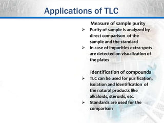 Tlc(thin layer chromatography ) | PPTX | Skin Care | Beauty