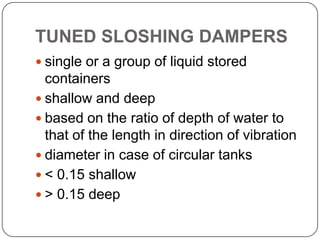 Tuned Liquid Dampers | PPSX
