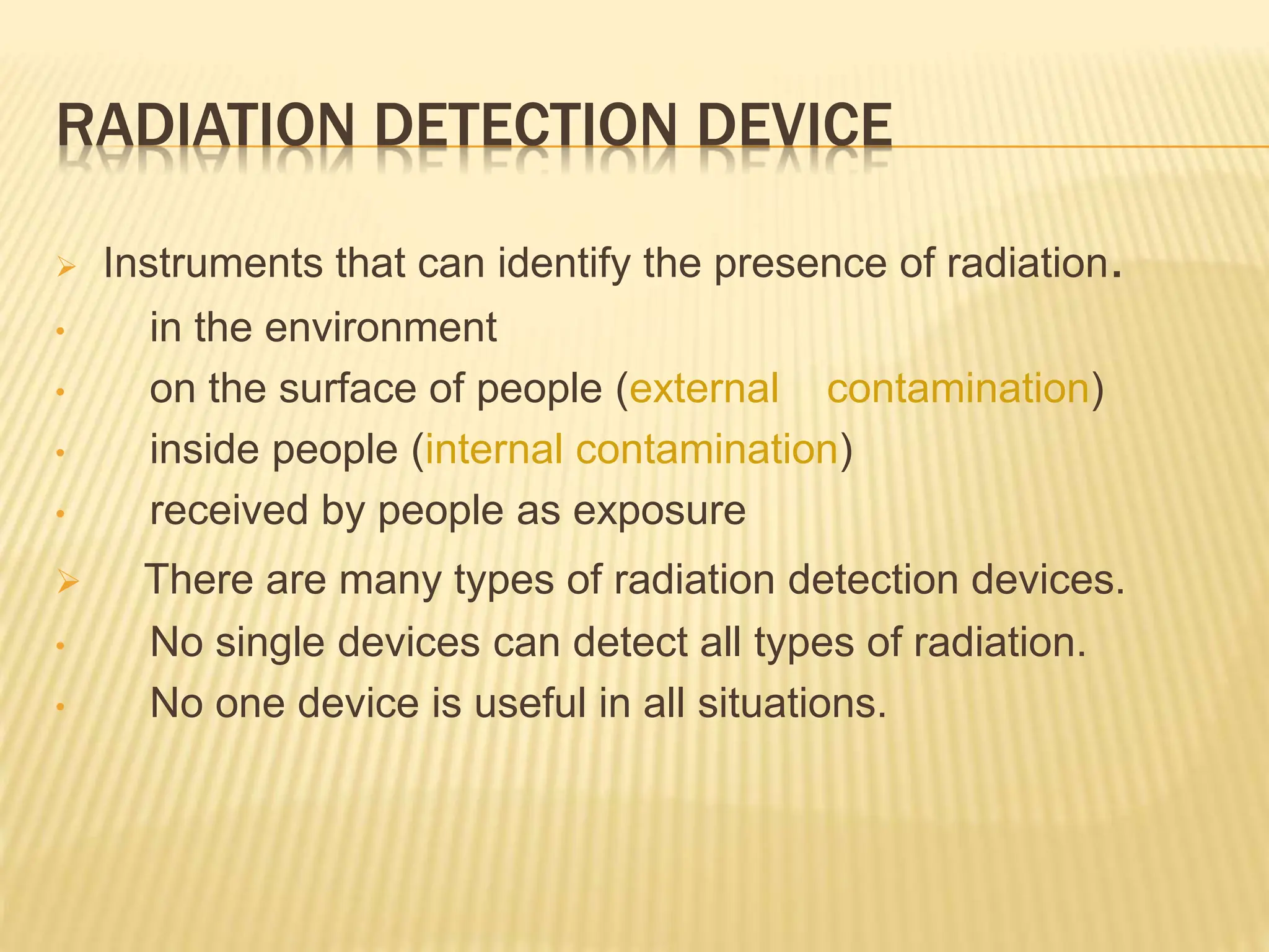 Tld(thermoluminescence device) radiology | PPT