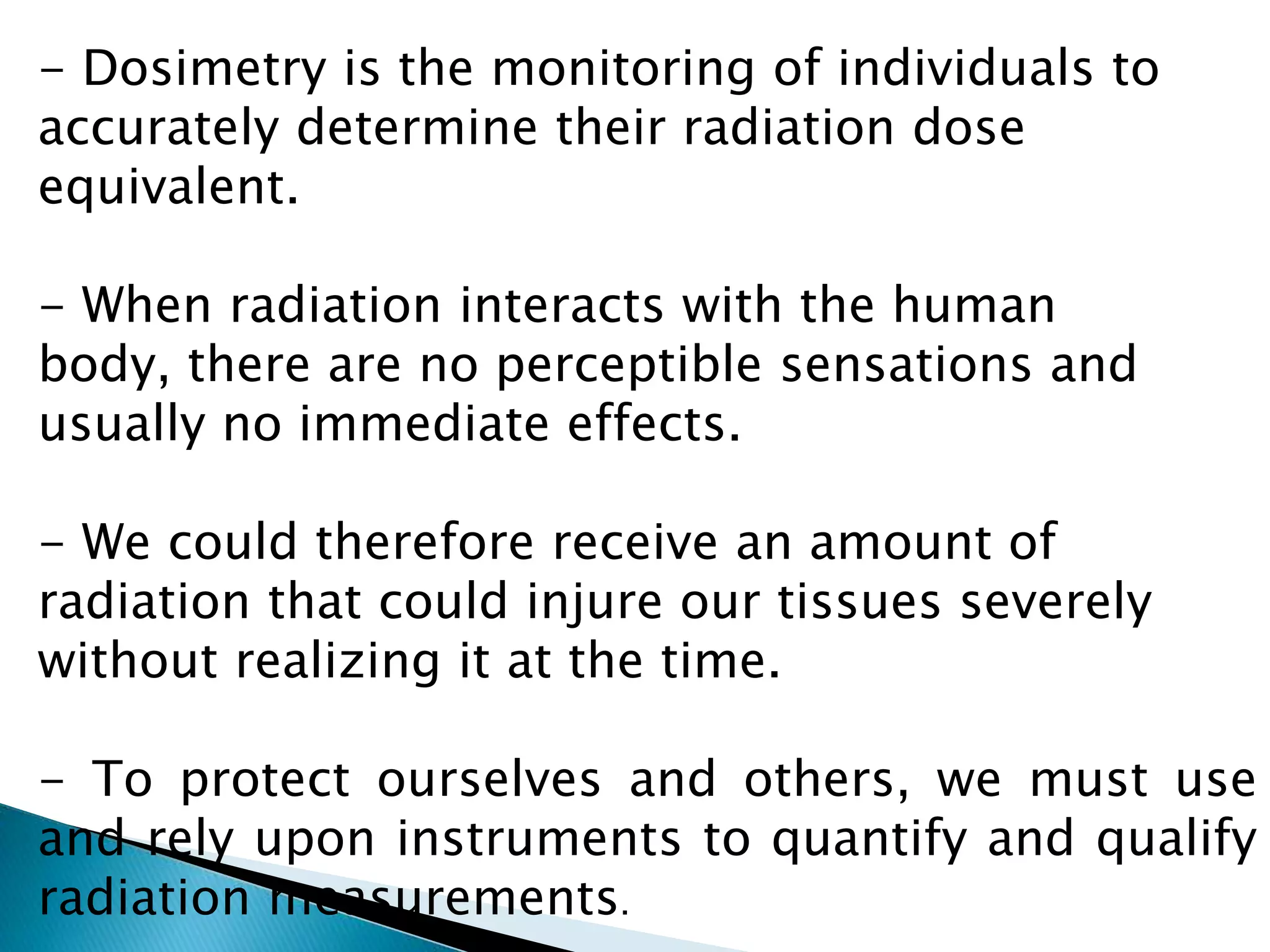 Thermoluminescent dosimeter | PPTX