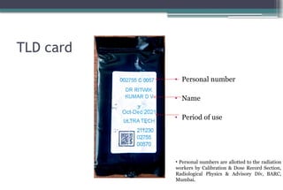 Comprehensive Guide to TLD Badge Personal Dosimetry and Radiation ...