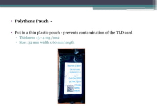 Comprehensive Guide to TLD Badge Personal Dosimetry and Radiation ...