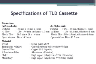Comprehensive Guide to TLD Badge Personal Dosimetry and Radiation ...