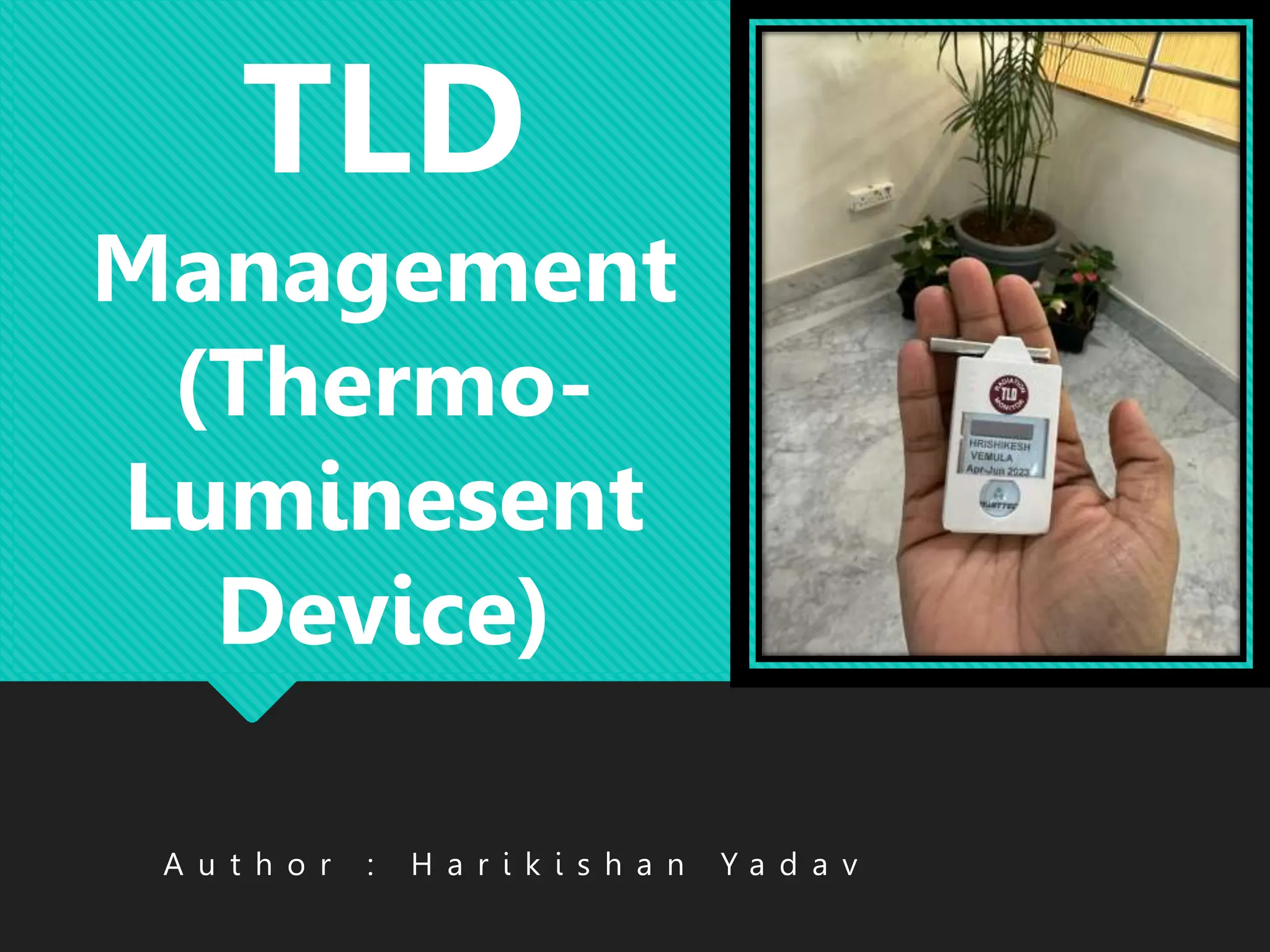 Understanding TLD Management: Ensuring Radiographer Safety in X-ray ...