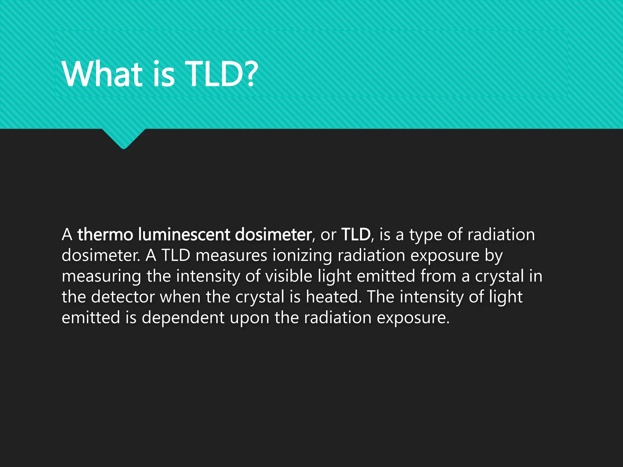 Understanding TLD Management: Ensuring Radiographer Safety in X-ray ...
