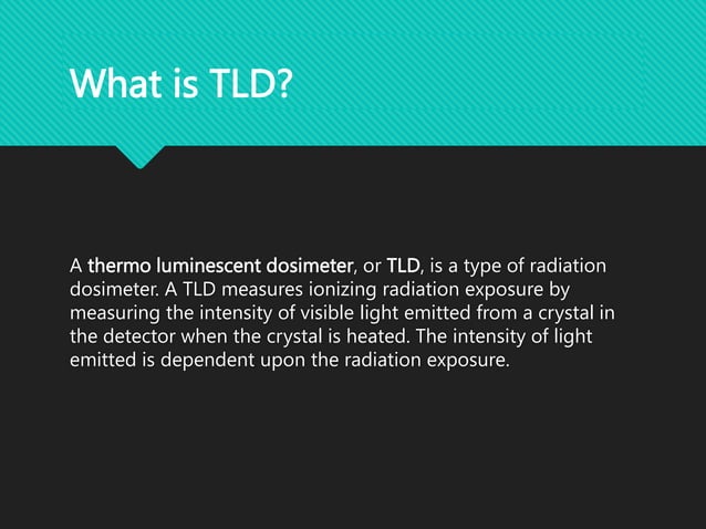 Understanding TLD Management: Ensuring Radiographer Safety in X-ray ...