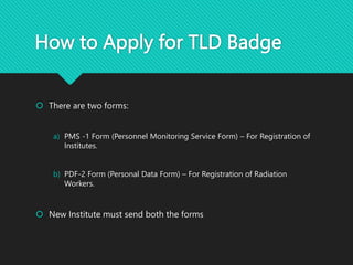 Understanding TLD Management: Ensuring Radiographer Safety in X-ray ...