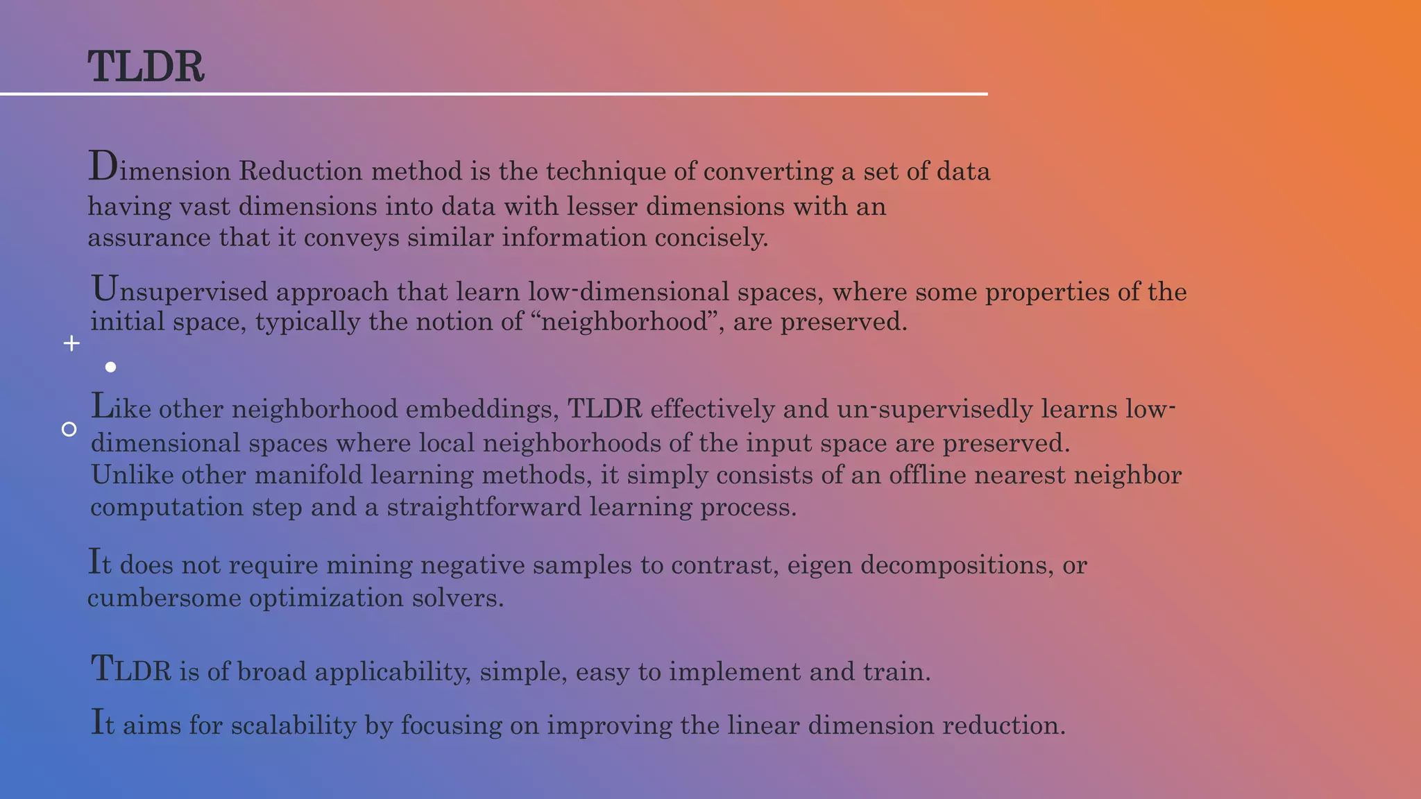 Tldr | PPTX